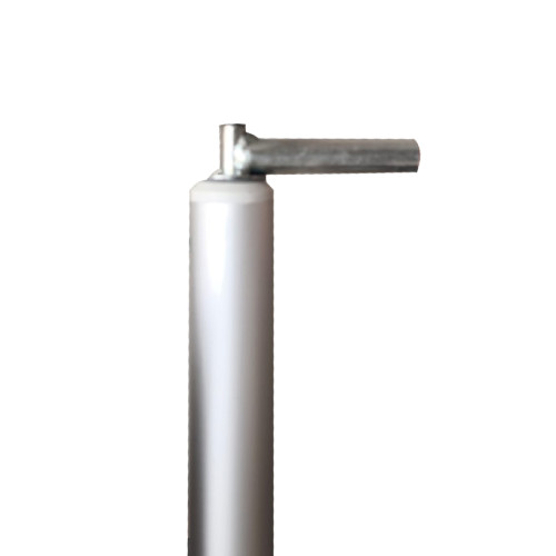 Power arm with rotating system for 8 meters mast