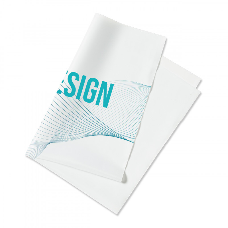 Unsewn banner, printed fabric only